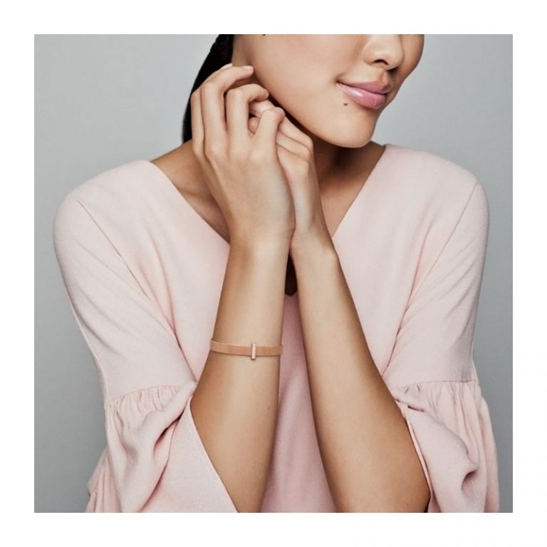 Pandora潘多拉 787633CZ ROSE经典光芒固定夹 Rose Reflexions Timeless Sparkle Clip ...